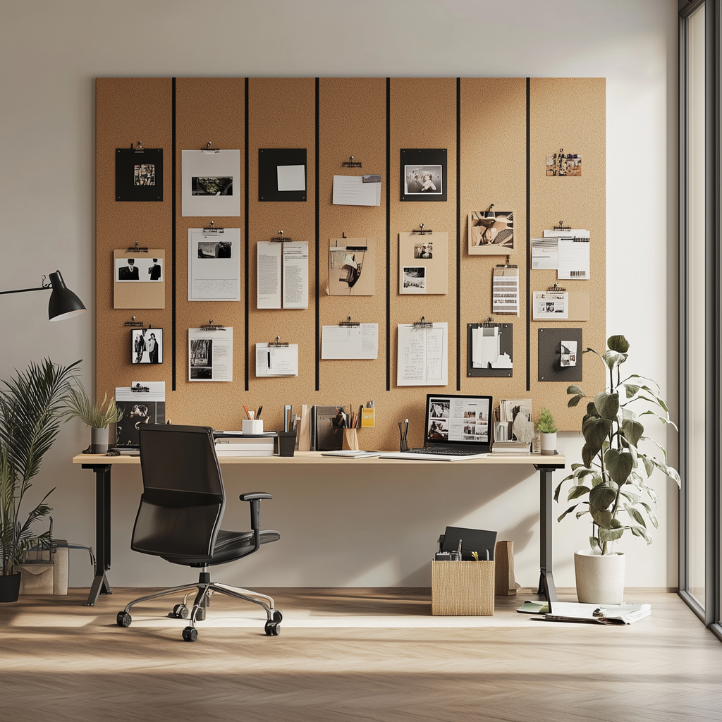 Paneles de pared de corcho personalizados para oficinas, hogares e ins ...